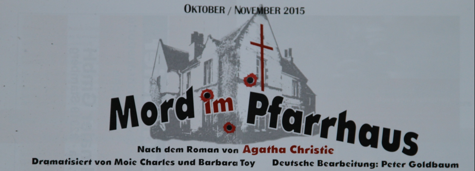 2015 – Mord im Pfarrhaus - Kolpingbühne Starnberg 2015 – Mord im Pfarrhaus - Kolpingbühne Starnberg